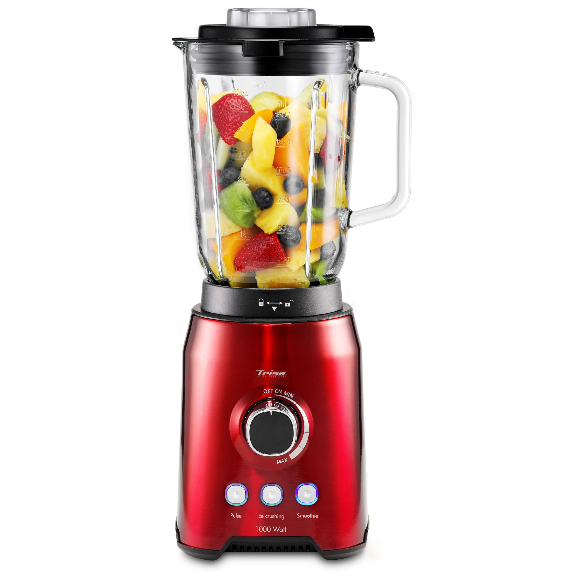 Blender, de masa Master Mix, 1000W, capacitate 1.5 l, cutit cu 6 lame ...