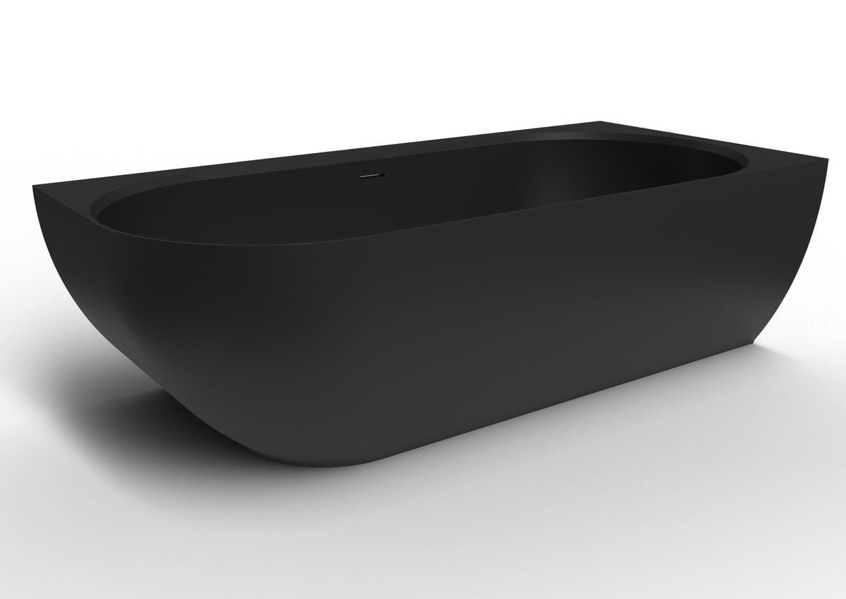 Cada freestanding SAT Nelly, 175 x 82 cm, marmura turnata neagra ...