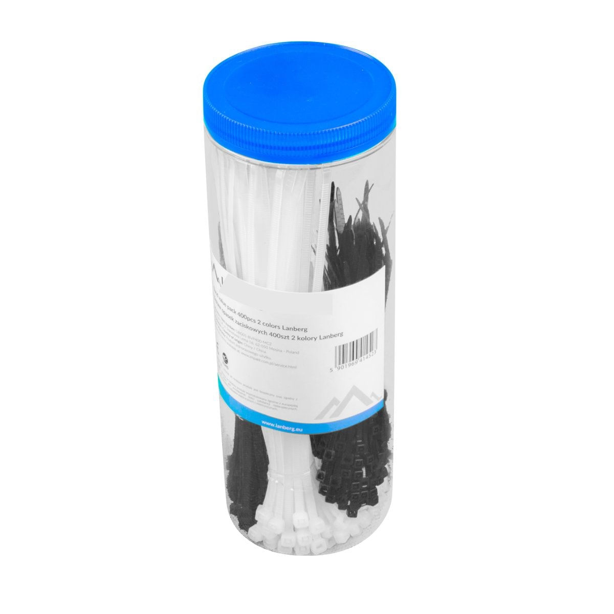 Set 400 coliere din plastic pentru organizarea cablurilor, 2.5mm X ...