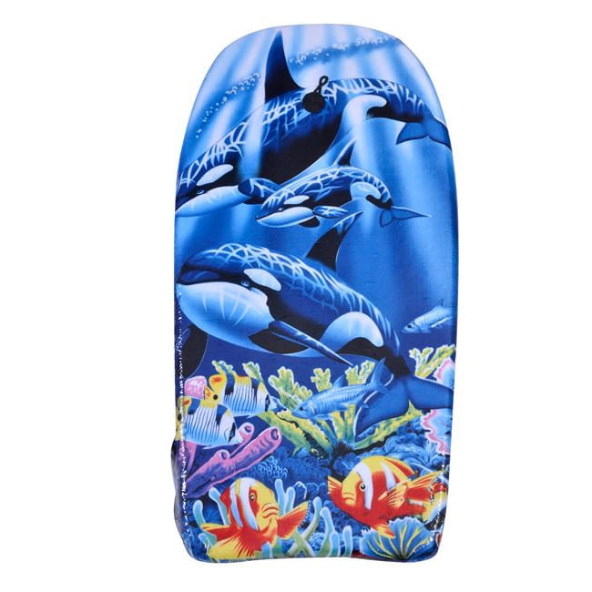 Pluta de inot pentru copii, imprimeu Orca, 82 x 42 cm, 3 ani+ ...