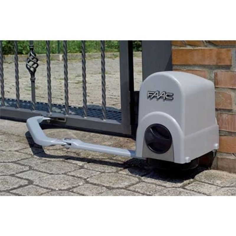 Kit automatizare poarta batanta 24V, Faac model 391, cu brat articulat ...