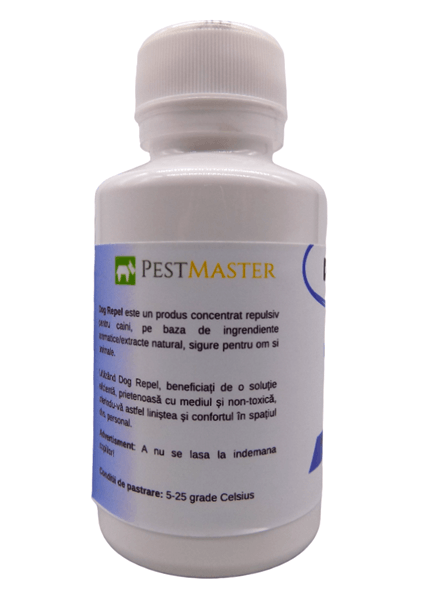 Repelent concentrat repulsiv pentru caini, Dog Repel, 100 ml ...