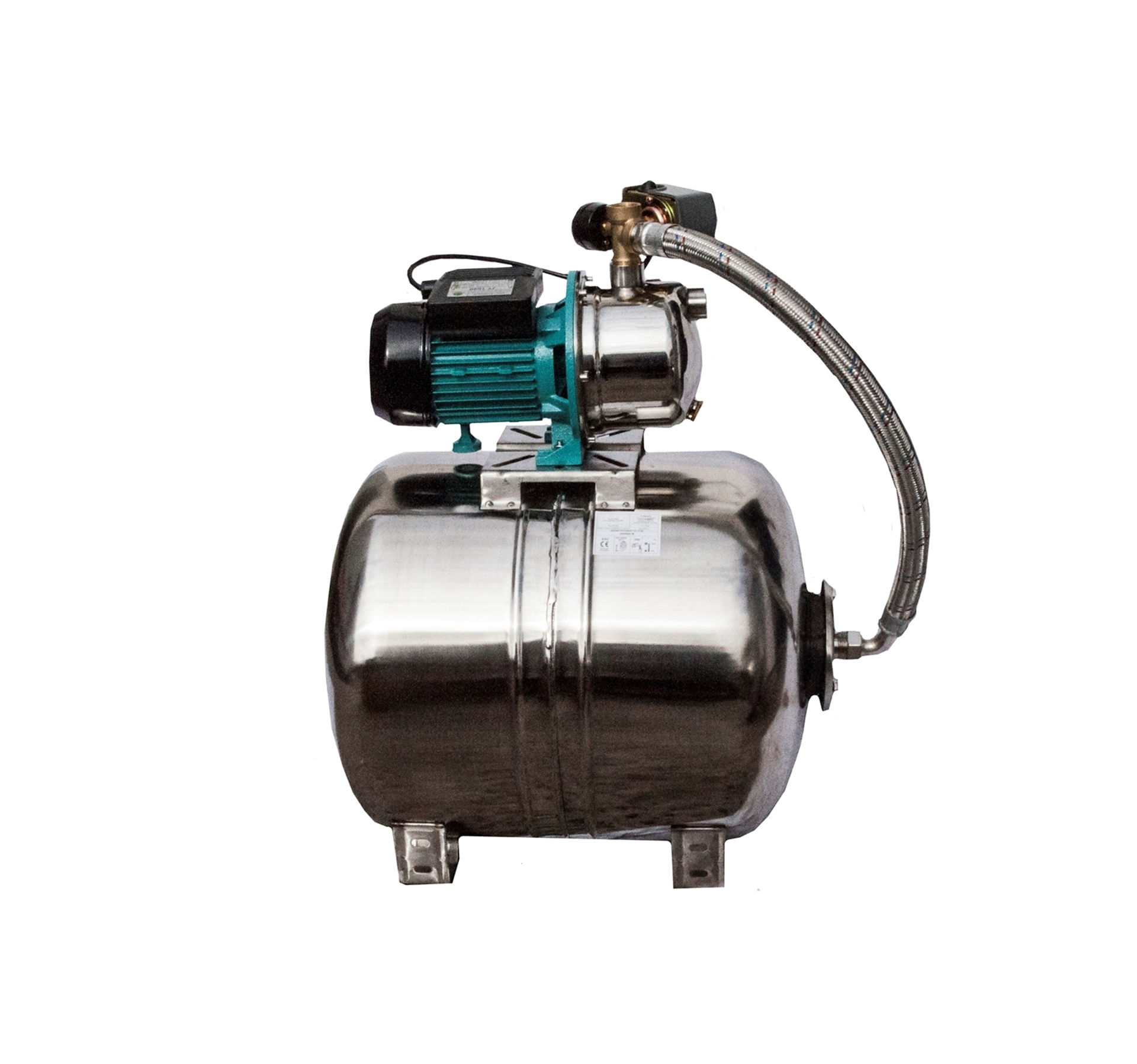 Hidrofor Omnigena JY 1000/80 rezervor inox 80 Litri, 1.1 kW, OM5002/80I ...