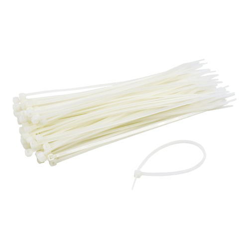 Coliere de plastic 200x3.6 mm, ALB, 100 buc TCP-200-3.6-W - Marketplace ...