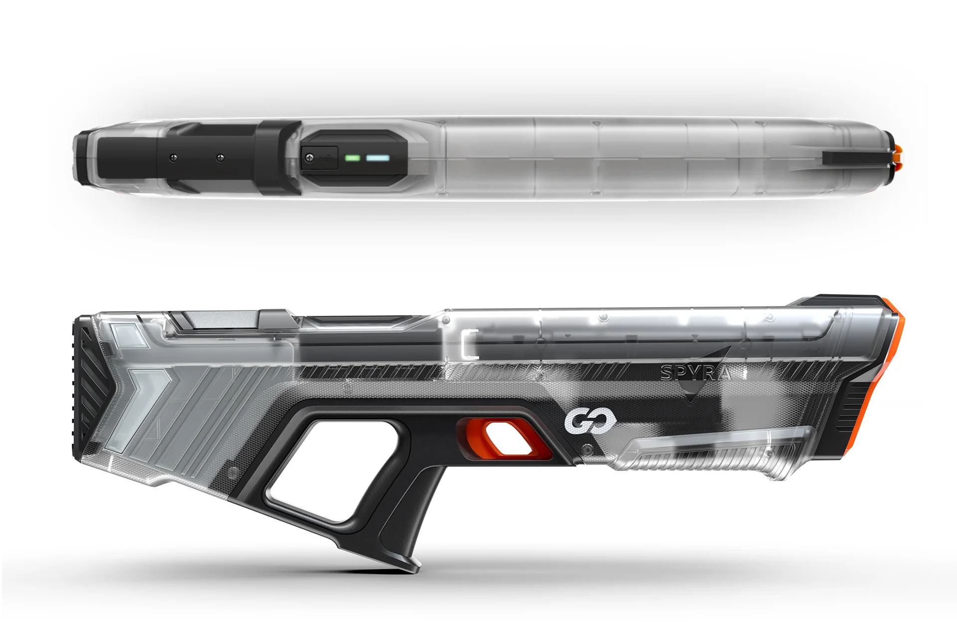 SpyraGo - Pusca cu apa, incarcare manuala, afisaj electronic, 8+ ani ...