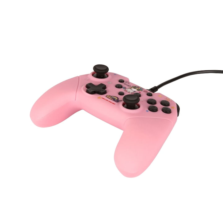 Controller pentru Nintendo Switch / PC, Konix, Unik Be Funky, roz ...