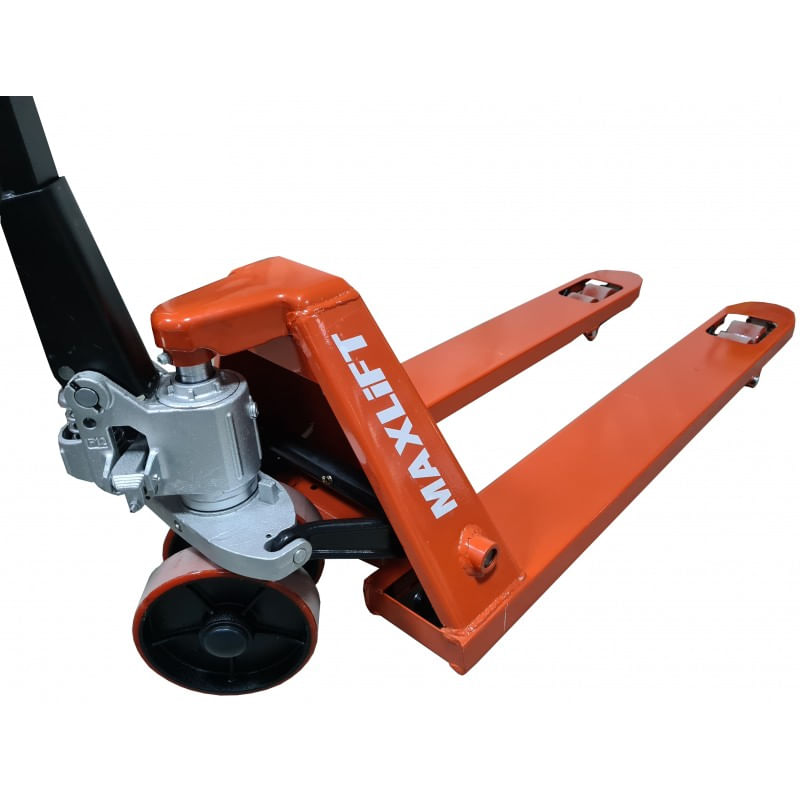 Transpalet manual TM25-R PU MAXLIFT cu roti din poliuretan, capacitate ...