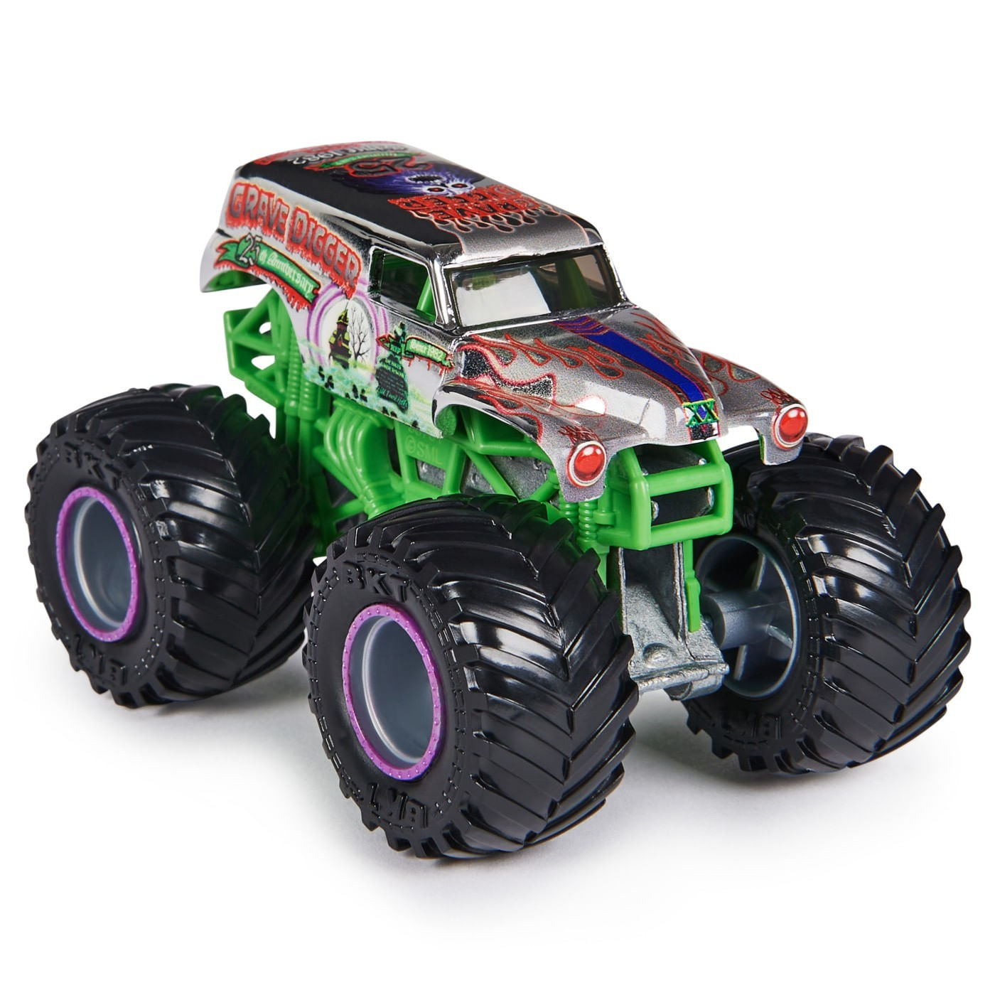 MONSTER JAM MASINUTA METALICA GRAVE DIGGER SCARA 1 LA 64 - Marketplace ...