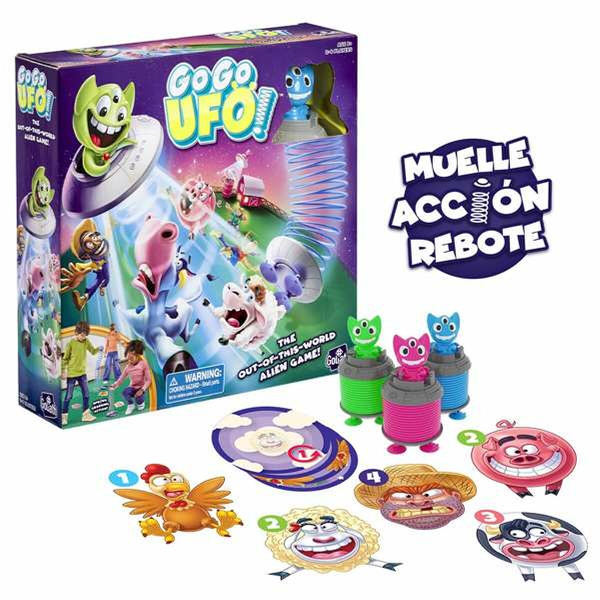 Joc de Masa Goliath Go Go Ufo - Marketplace online Infinity.ro