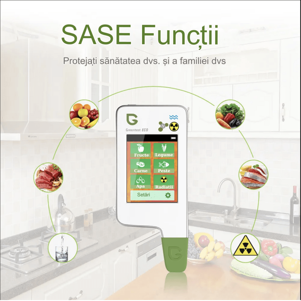 GreenTest Eco6, Aparat pentru Masurarea Nitritilor din Legume, Fructe ...