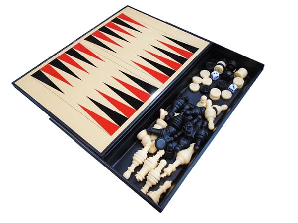 Set Sah, Table, Dame, Tintar, Sah si table, magnetic, 5 in 1 ...