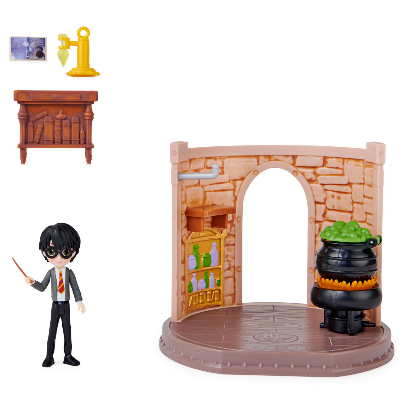 Harry Potter wizarding world magical sala de clasa minis potiuni Harry ...