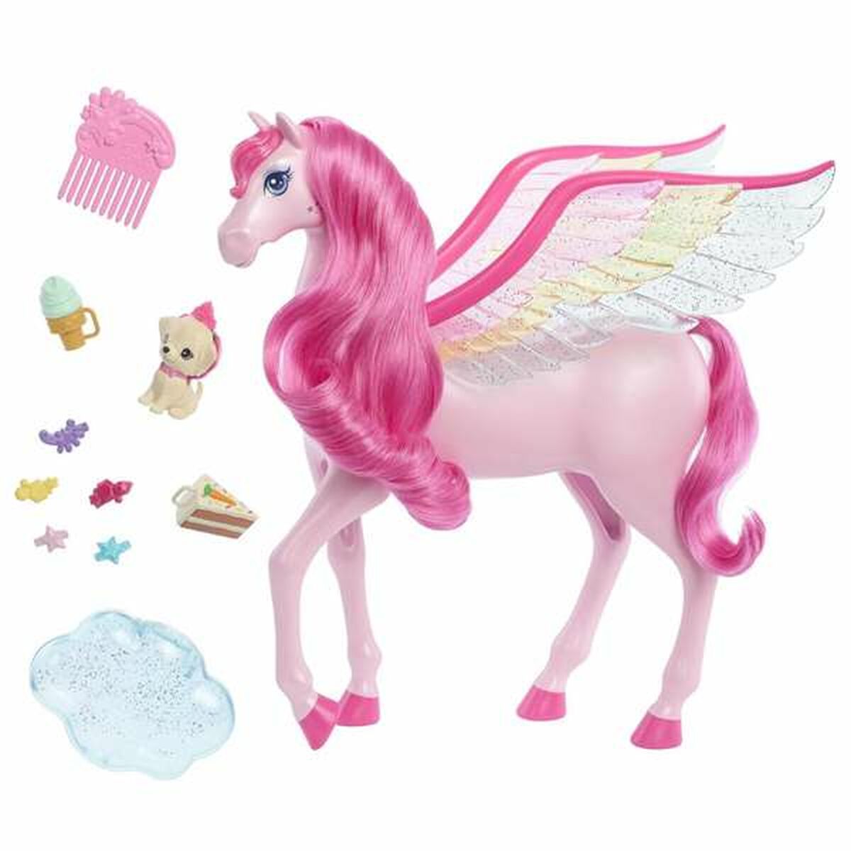 Cal Barbie Pegasus Roz - Marketplace online Infinity.ro