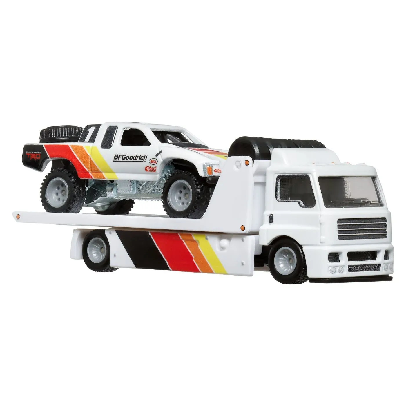 Hot Wheels Transportator Fleet Street Cu Masinuta Toyota Off Road Truck ...