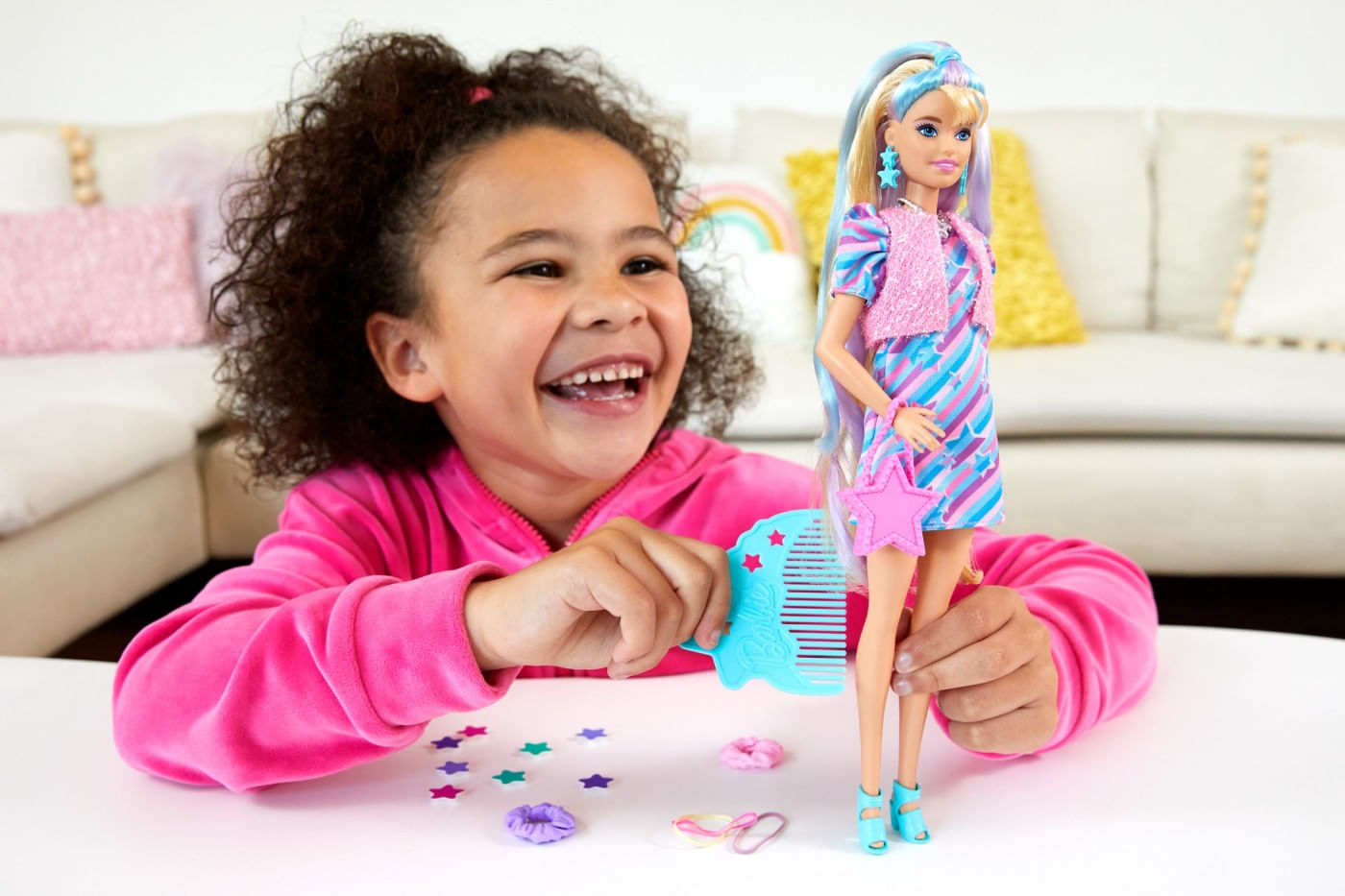 Barbie totally hair papusa barbie blonda - Marketplace online Infinity.ro