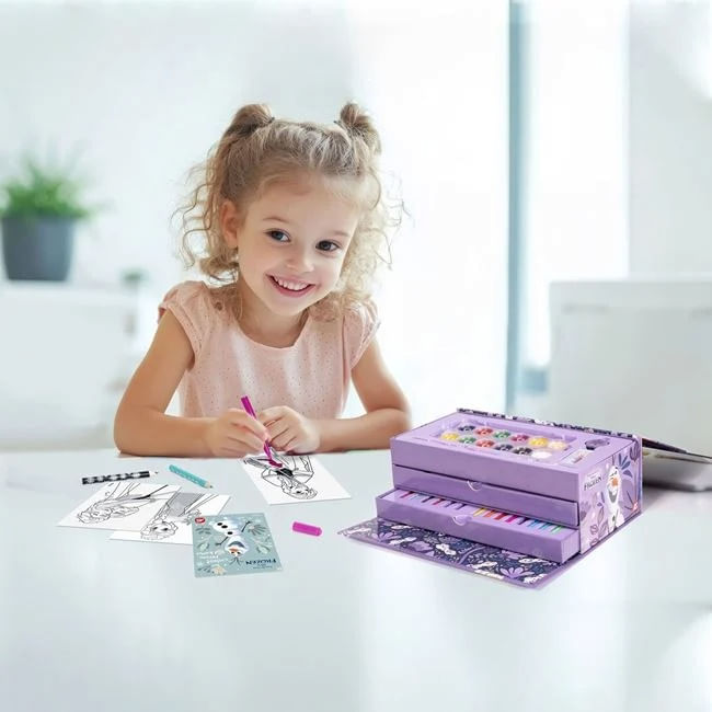 Set de Colorat in Valiza de Carton, Disney Frozen 2 - Marketplace ...