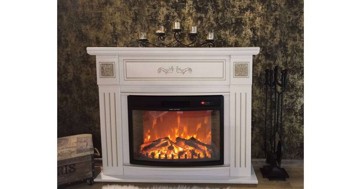 Semineu electric Diana & Zakynthos, Art Flame, 933x1117x270 mm, 1500W ...