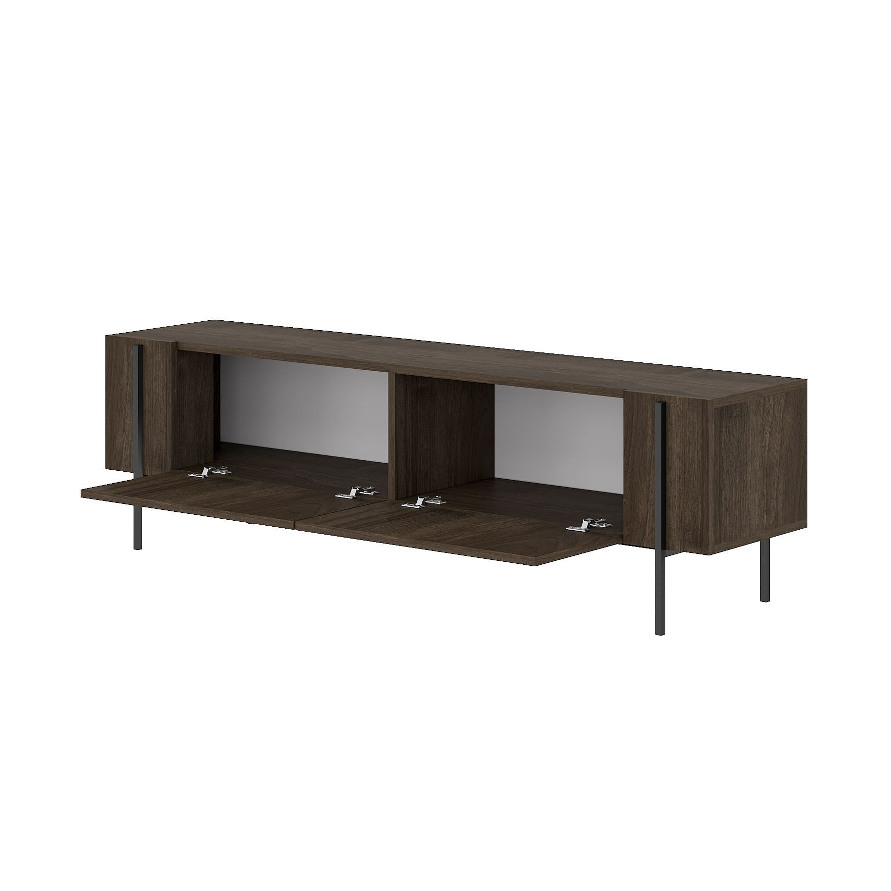 Comoda tv, Hanah Home, pal melaminat, nuc, 160x45.6x31.4 cm ...