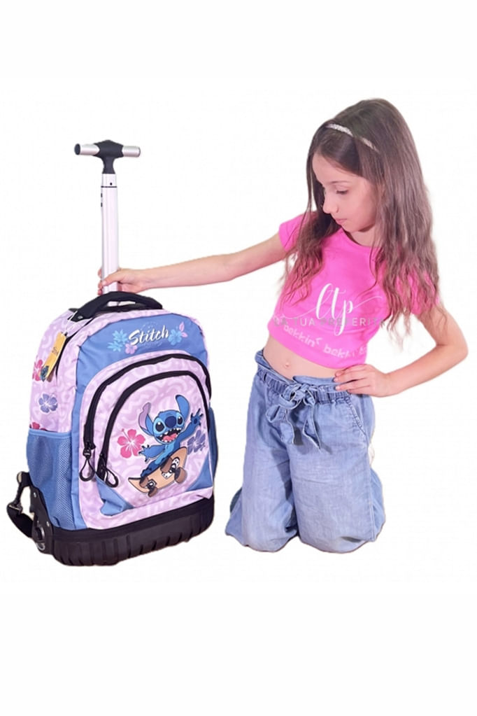 Ghiozdan Troler Lilo and Stitch Skate Multicolor 47 x 32 x 27 cm ...