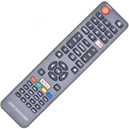 Telecomanda VORTEX LEDV-32TD1200S(NETFLIX+1)/ TESLA - Marketplace ...