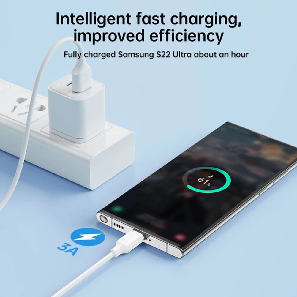Cablu USB la Type-C, Fast Charging, 480Mbps, 3A, 2m - JoyRoom (S ...