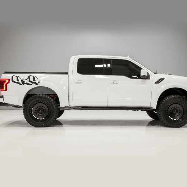 Sticker auto, 4x4, offroad, pentru masini sport, tuning, 25cm, negru ...