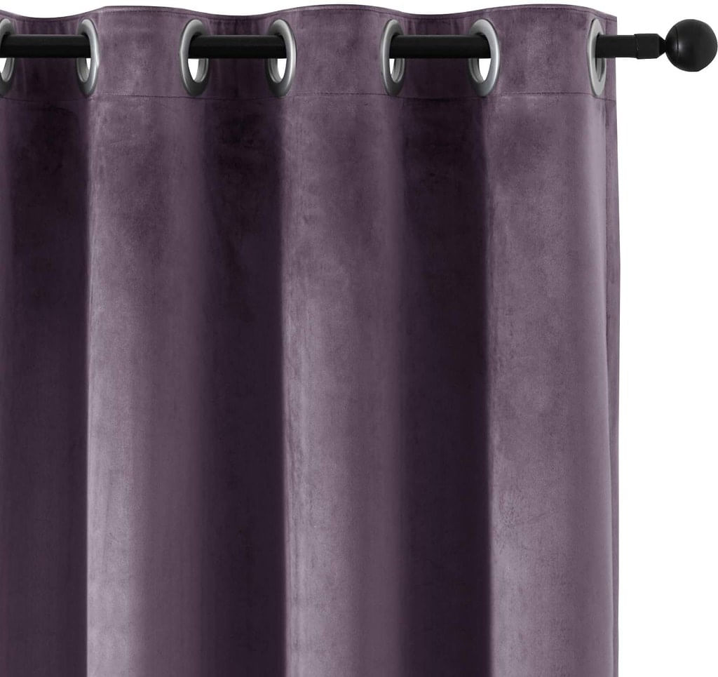 Set draperii din catifea cu inele argintii, Madison, 200x230 cm ...